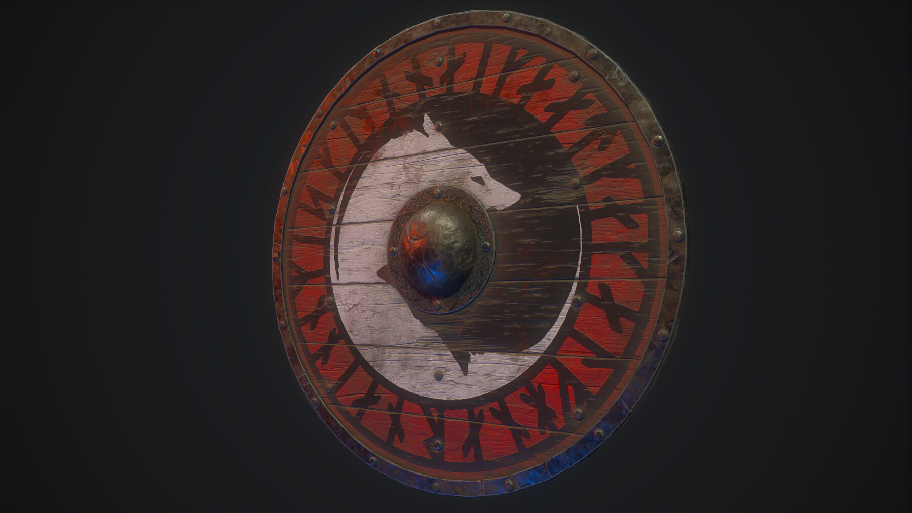 ArtStation - 10 Vikings Shields | Game Assets