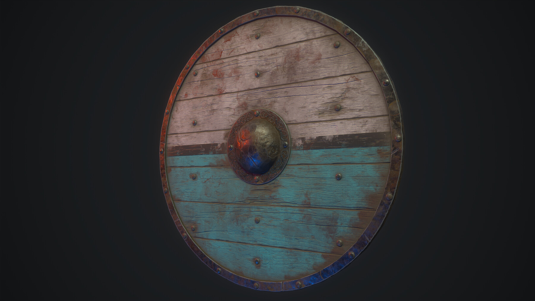 ArtStation - 10 Vikings Shields | Game Assets