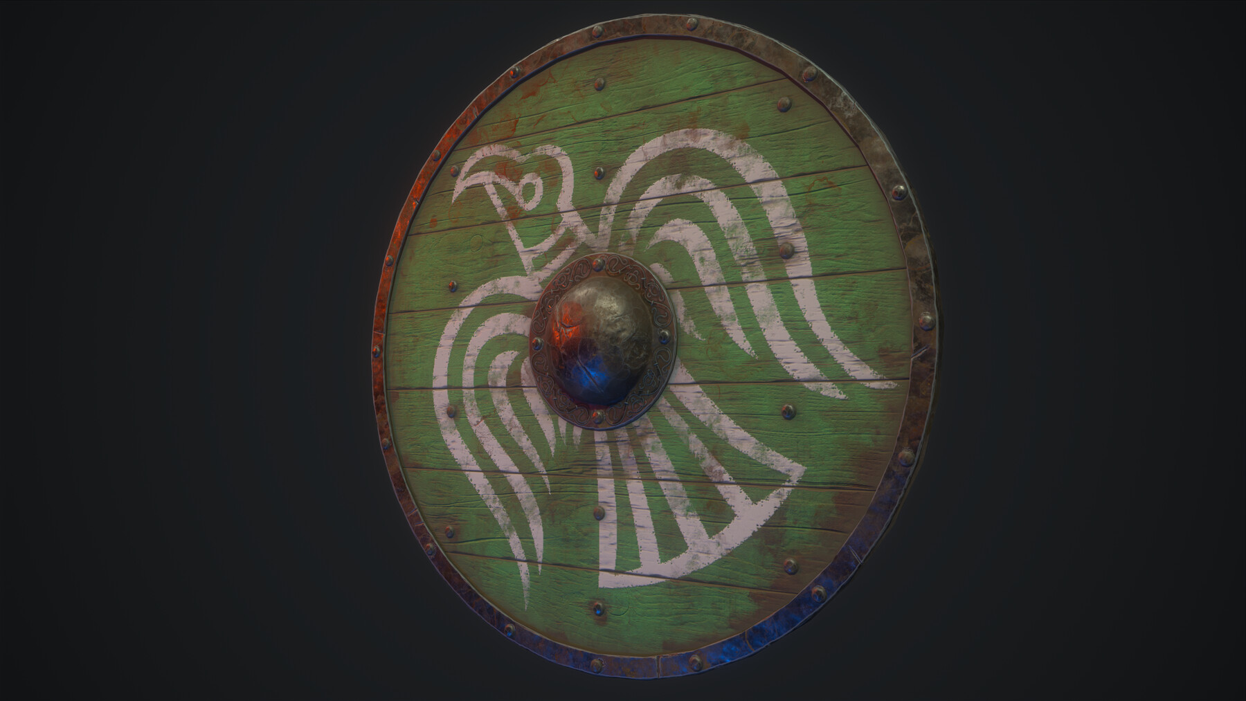 ArtStation - 10 Vikings Shields | Game Assets