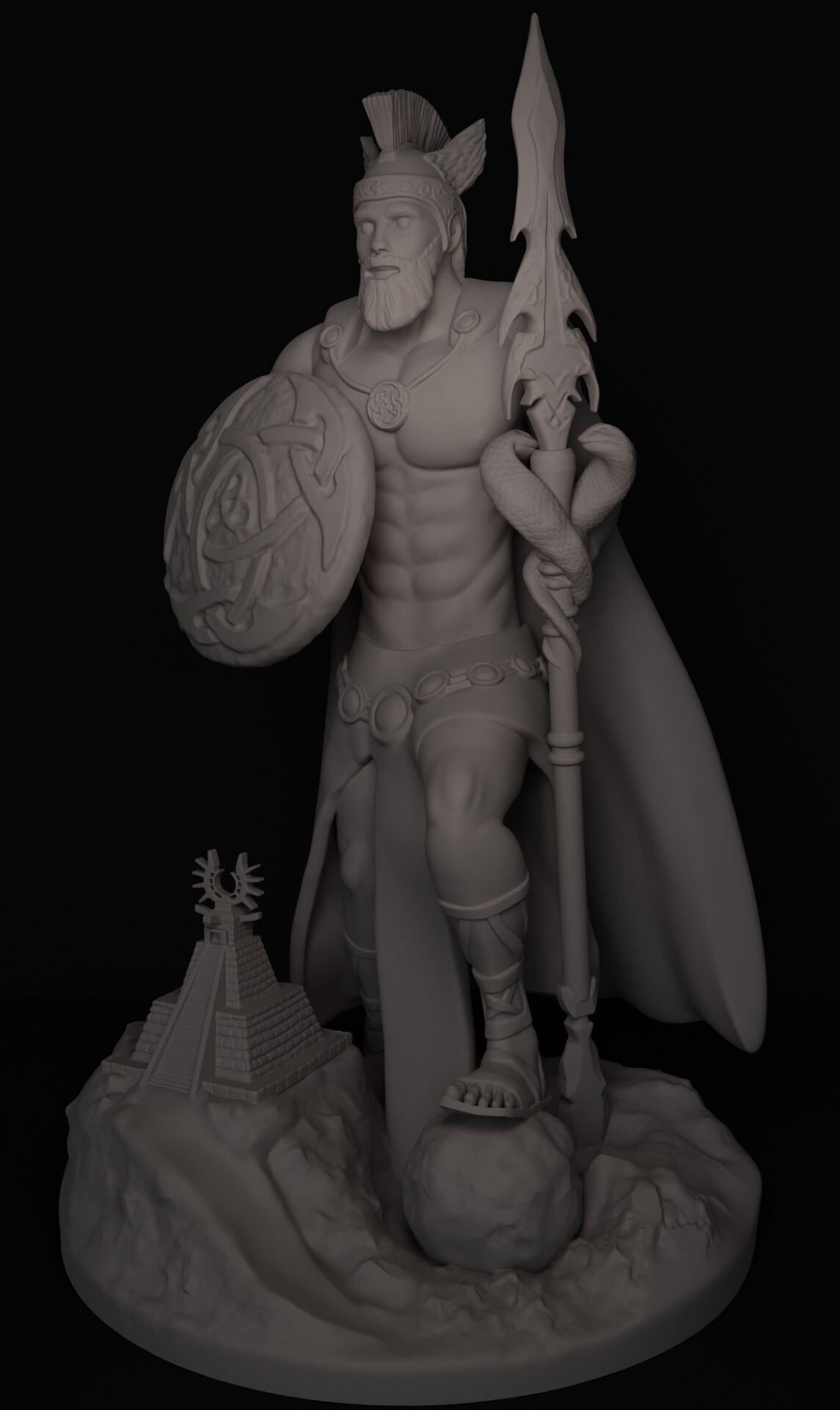 ArtStation - Celtic God Lugh | Resources