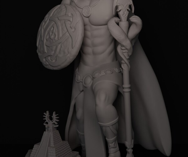 ArtStation - Celtic God Lugh | Resources