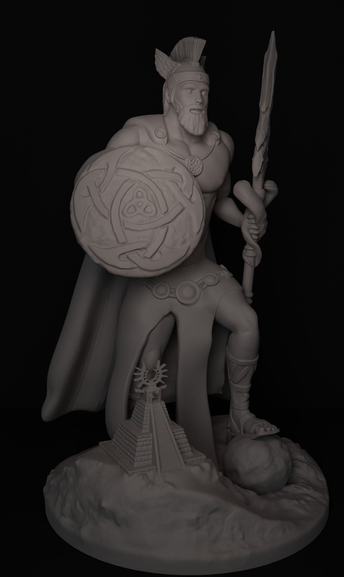 ArtStation - Celtic God Lugh | Resources
