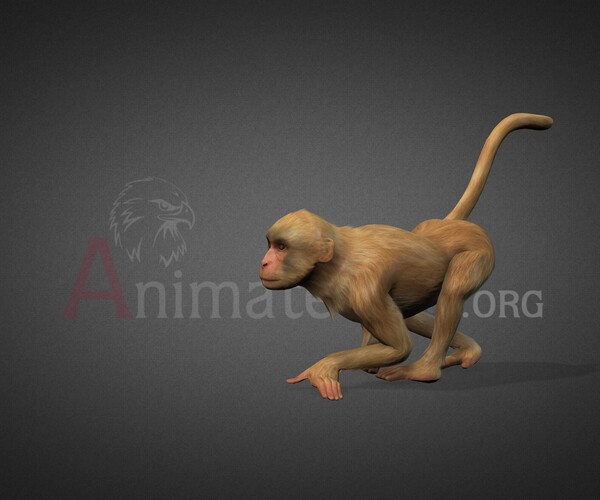 ArtStation - Monkey-1-Attack | Game Assets