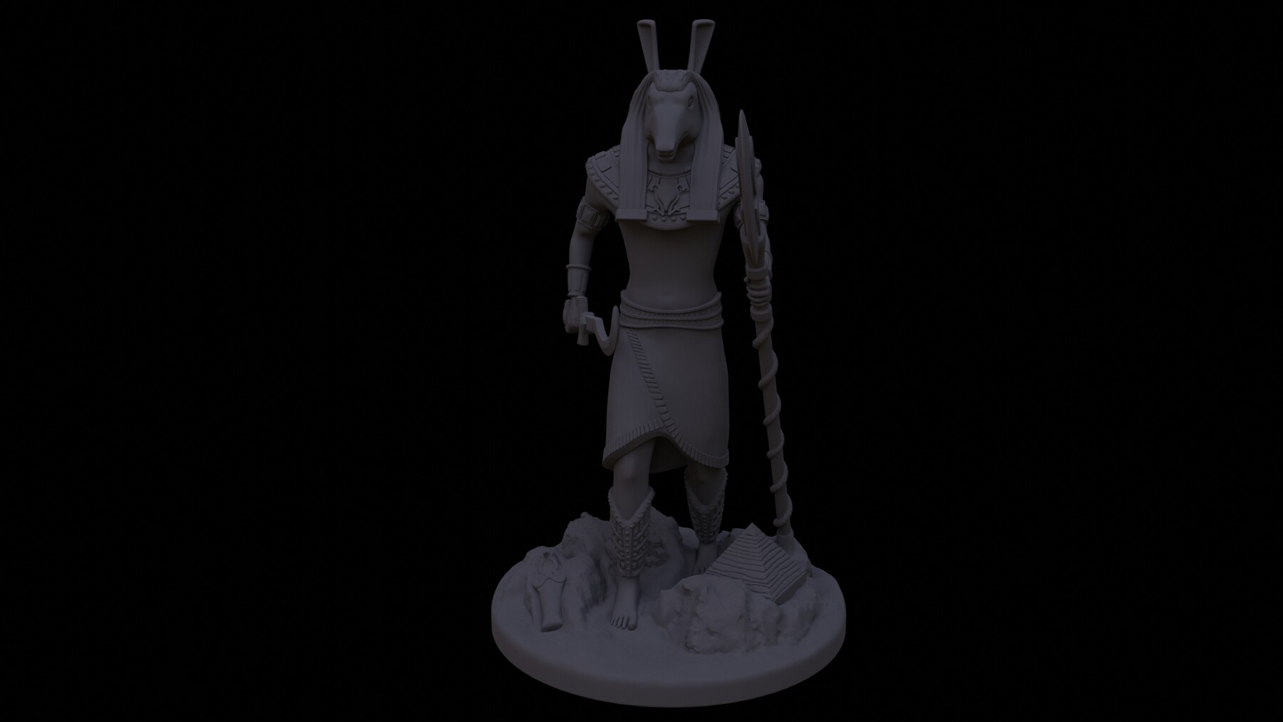 ArtStation - Egyptian God Seth | Resources