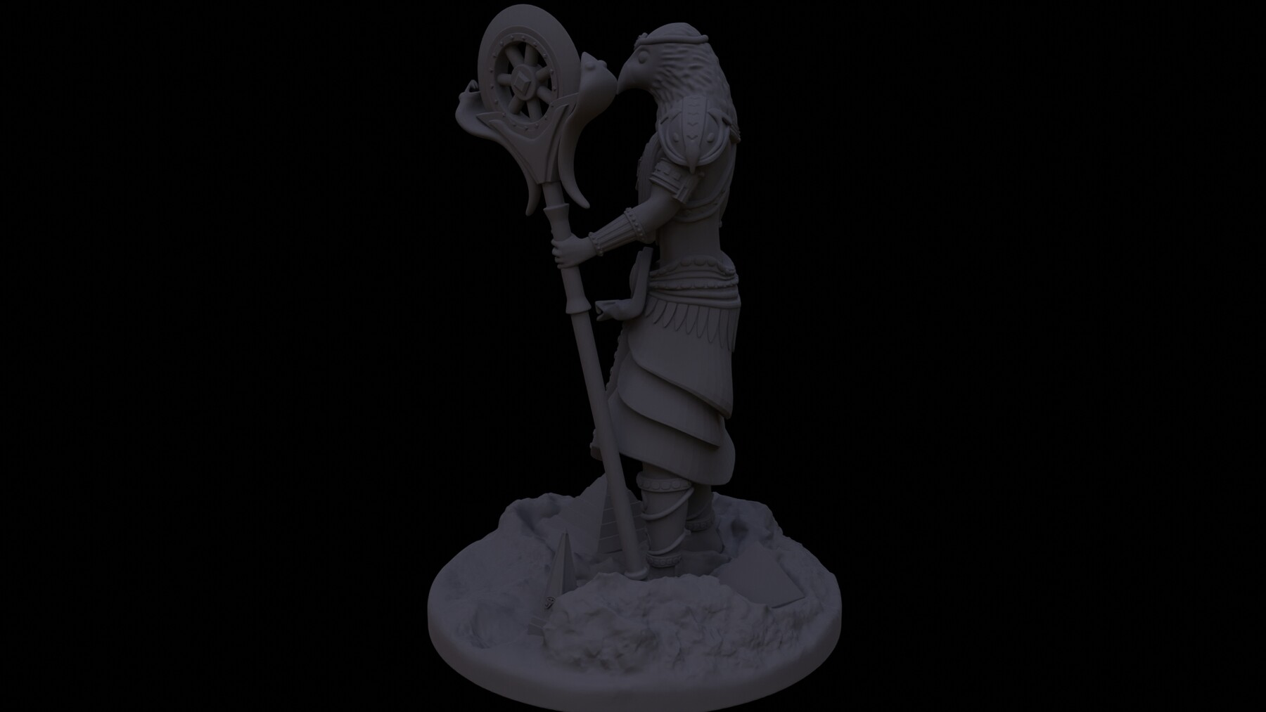 ArtStation - Egyptian God Ra | Resources