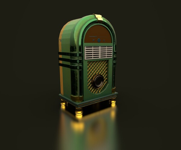 ArtStation - Neon Jukebox | Game Assets