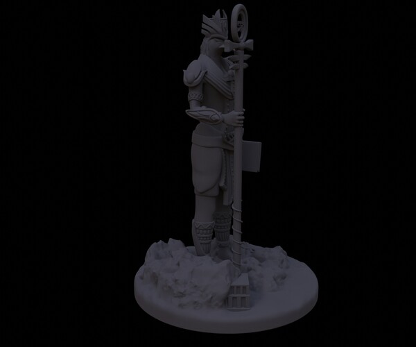 ArtStation - Egyptian God Thoth | Resources