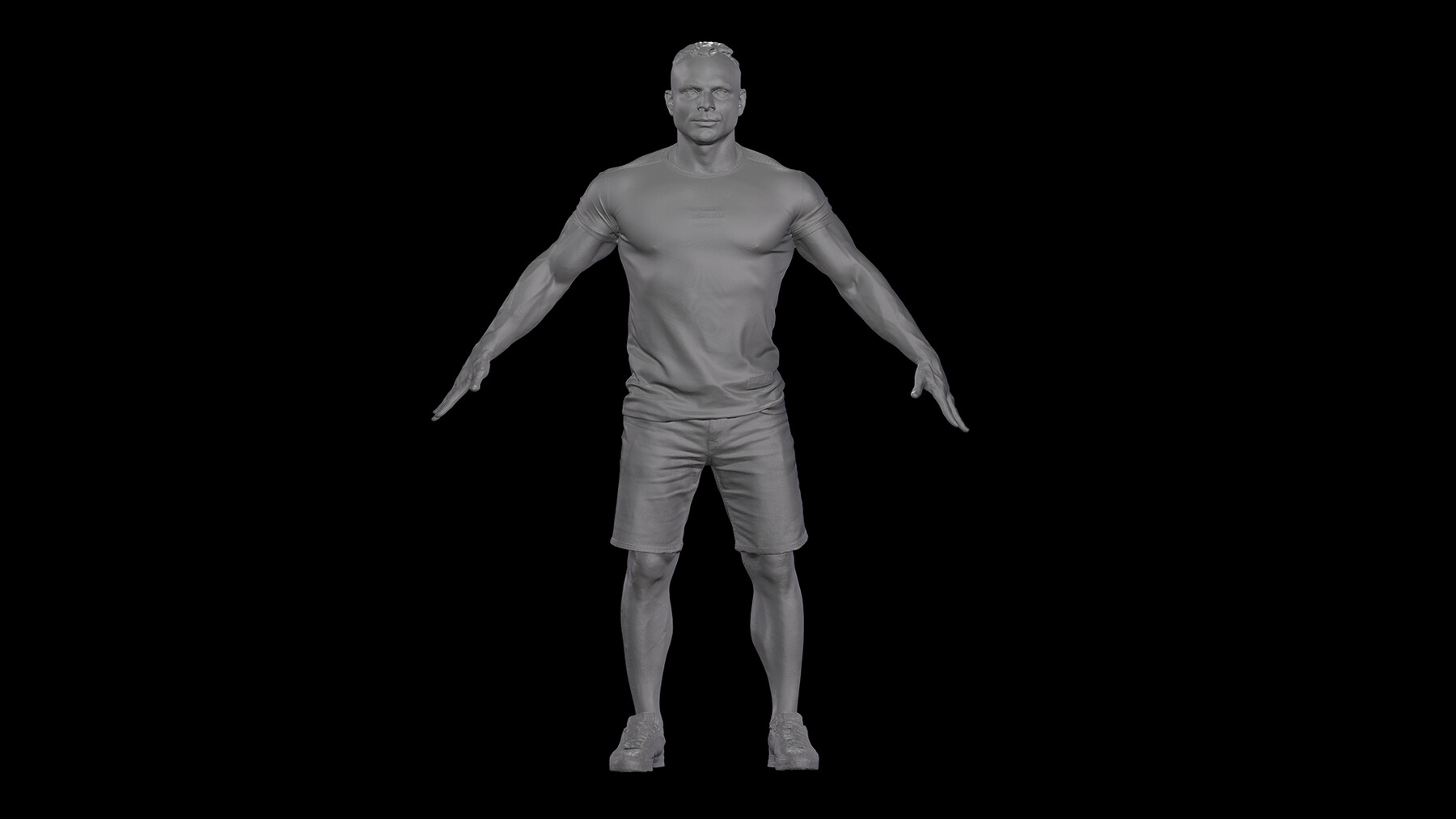 ArtStation - Clean A Pose Scan | Garrott Dressed | Resources
