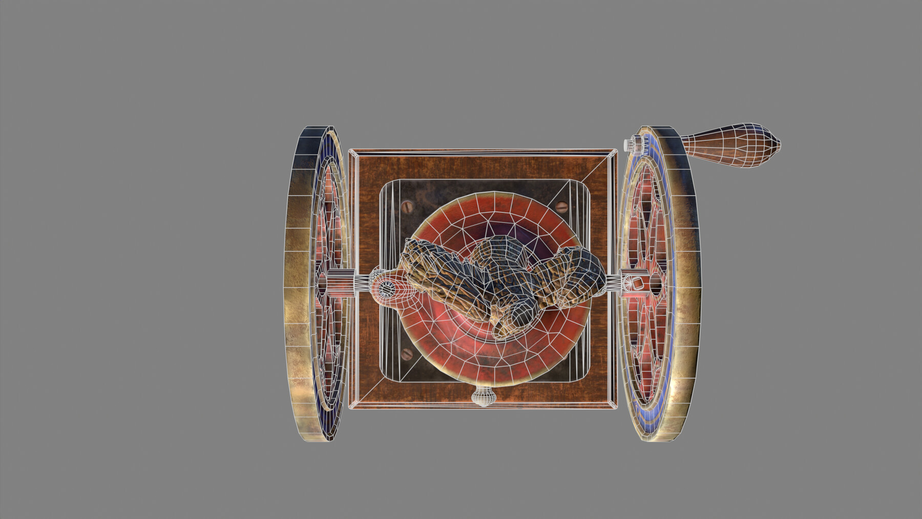 ArtStation - Antique Coffee Grinder | Game Assets