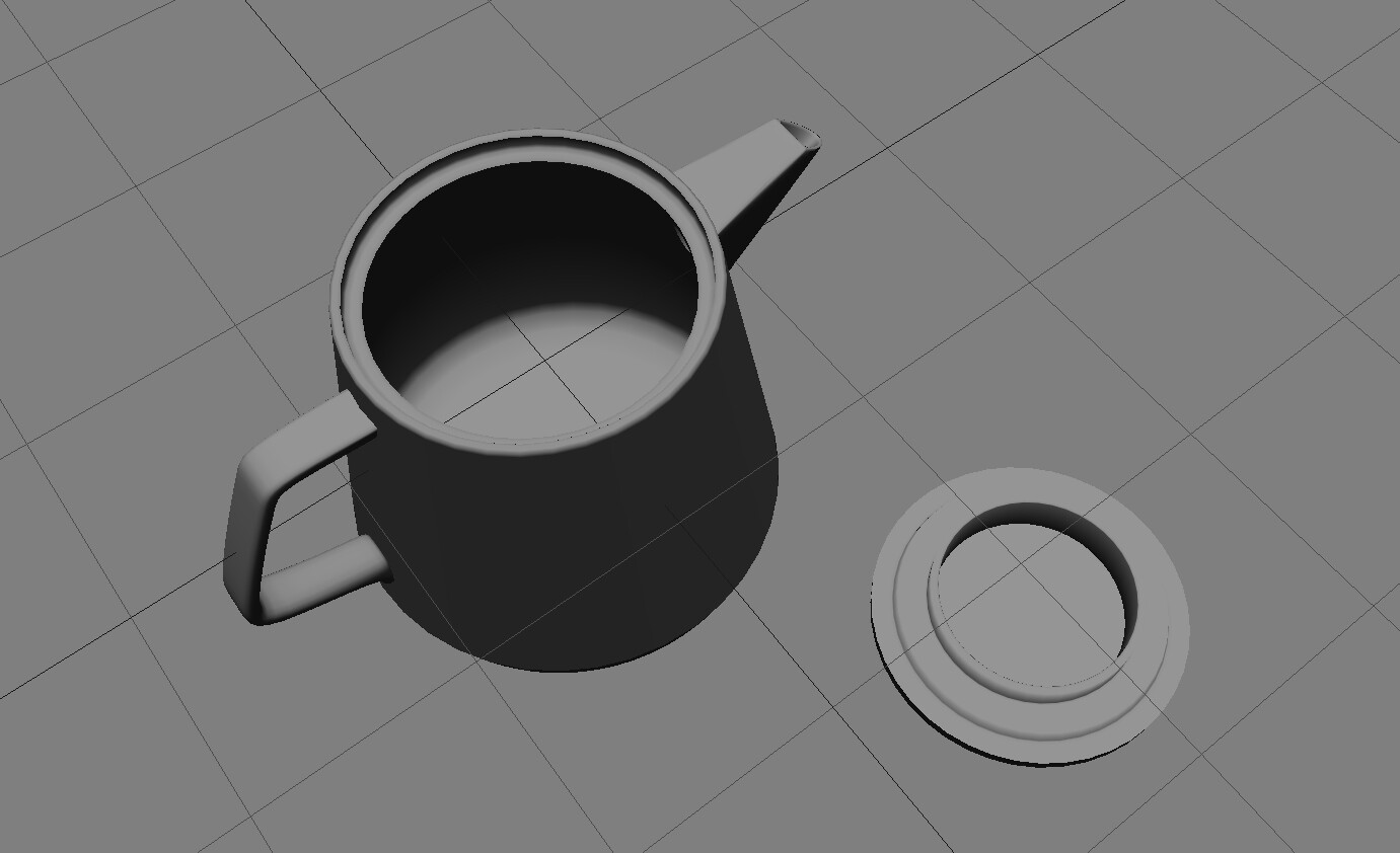 ArtStation - Teapot 3D Model | Game Assets
