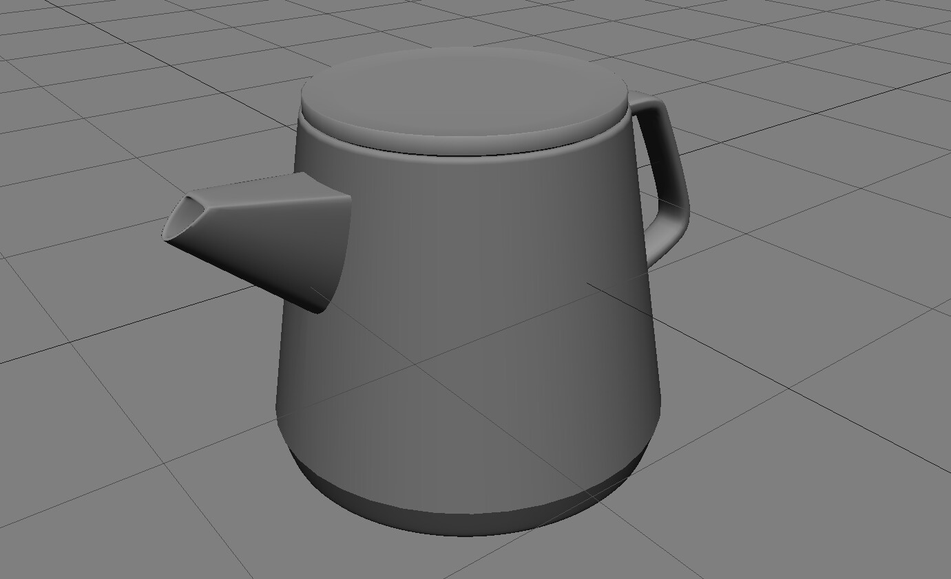 ArtStation - Teapot 3D Model | Game Assets