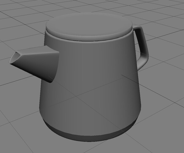 ArtStation - Teapot 3D Model | Game Assets