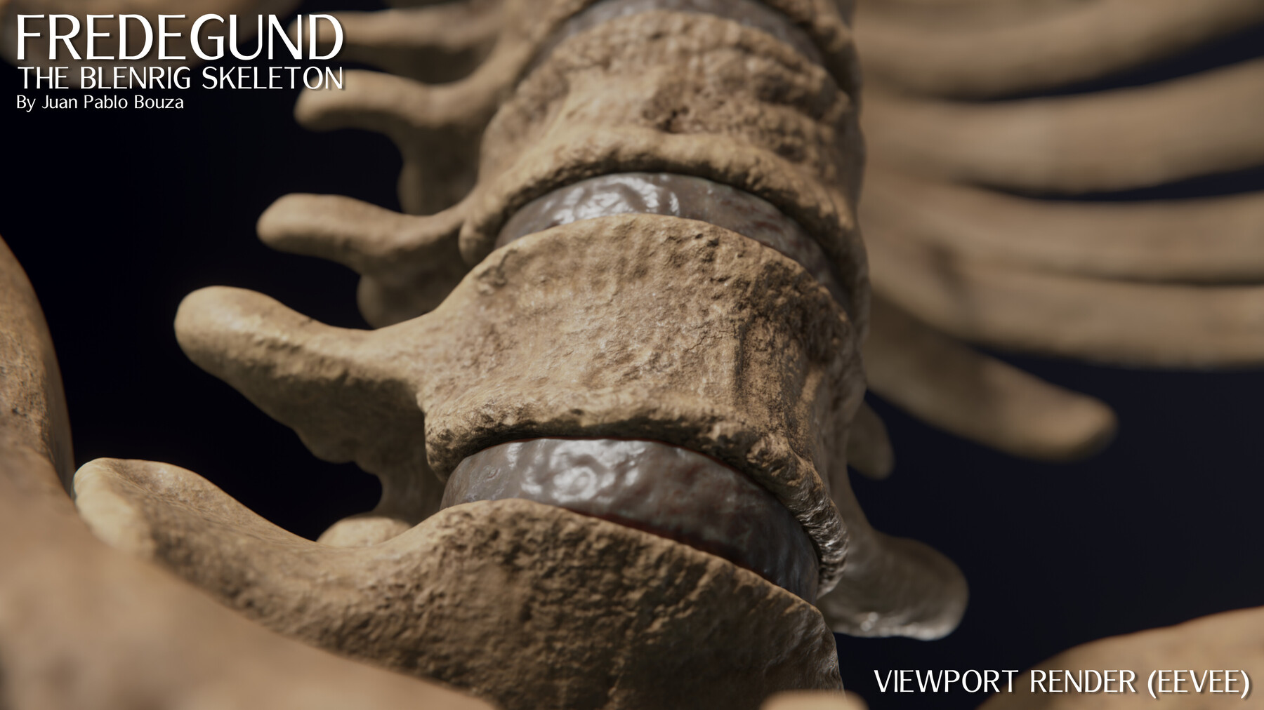 ArtStation - Fredegund - The BlenRig Skeleton | Resources