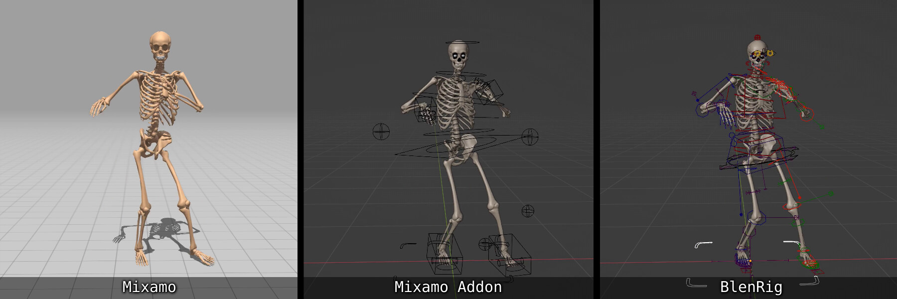 ArtStation - Fredegund - The BlenRig Skeleton | Resources