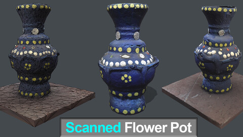 ArtStation - Flower Pot | Game Assets