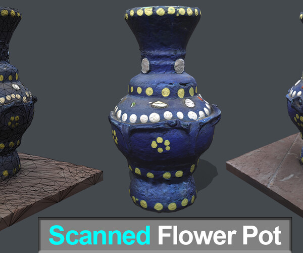 ArtStation - Flower Pot | Game Assets
