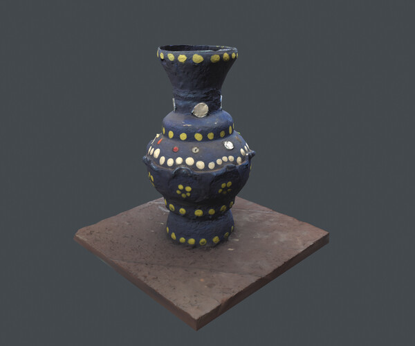 ArtStation - Flower Pot | Game Assets