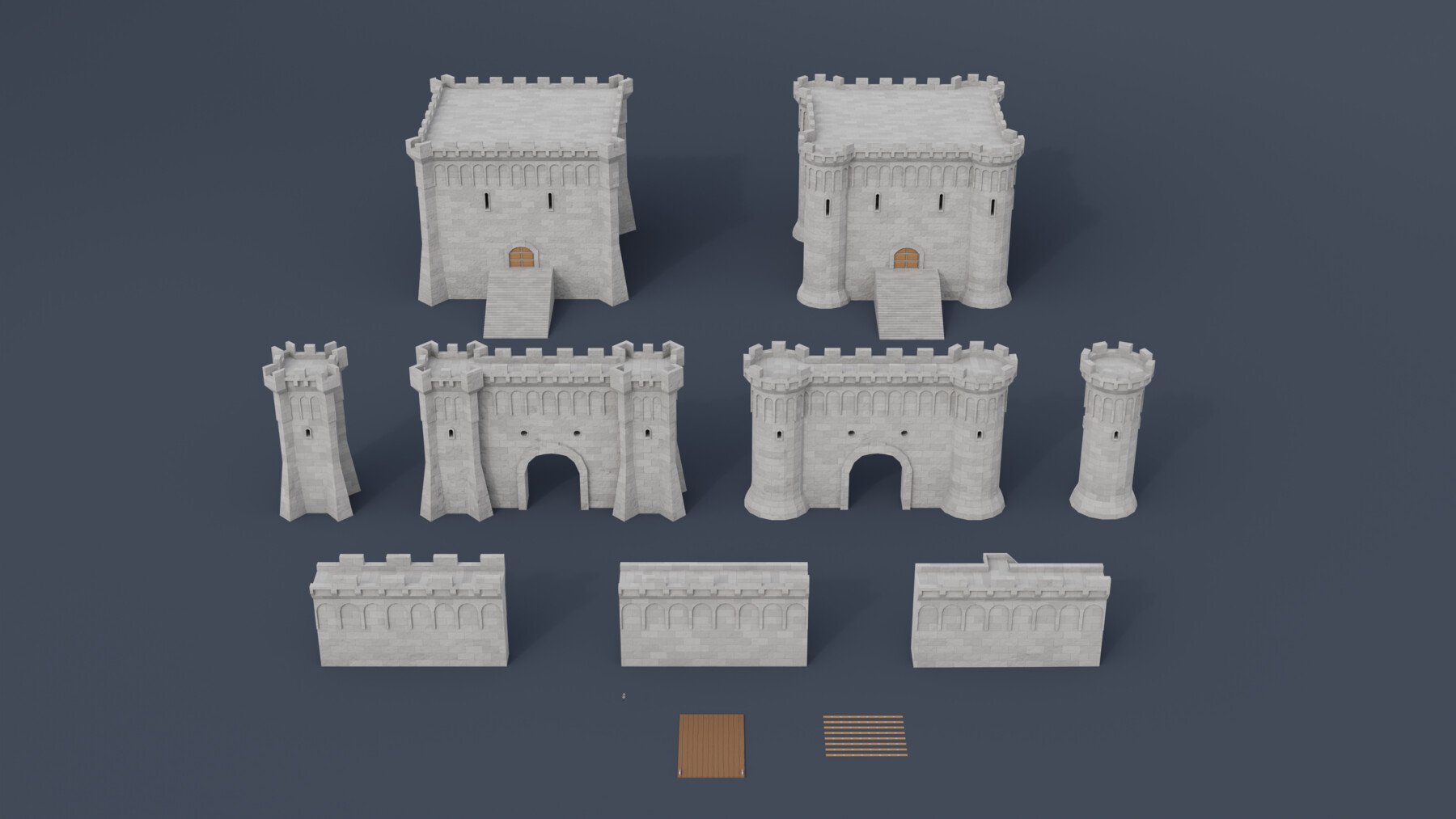 ArtStation - Castle Asset Pack | Game Assets