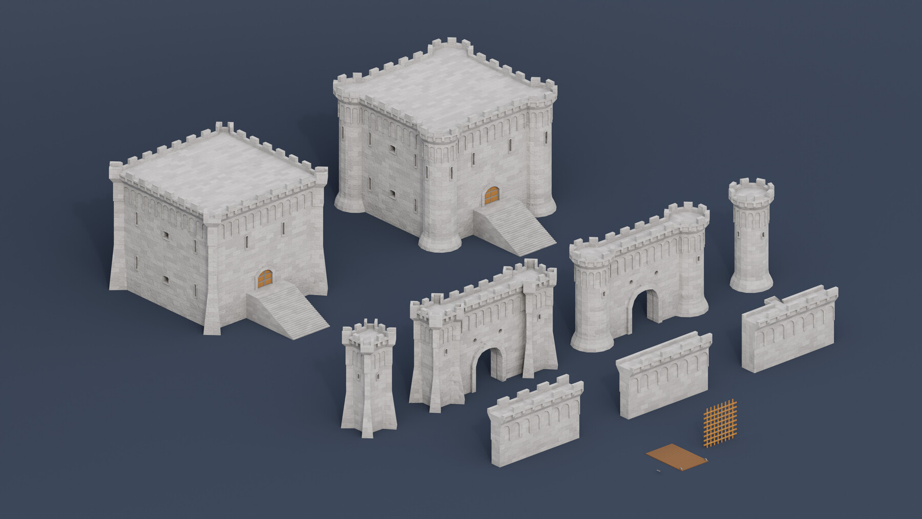 ArtStation - Castle Asset Pack | Game Assets