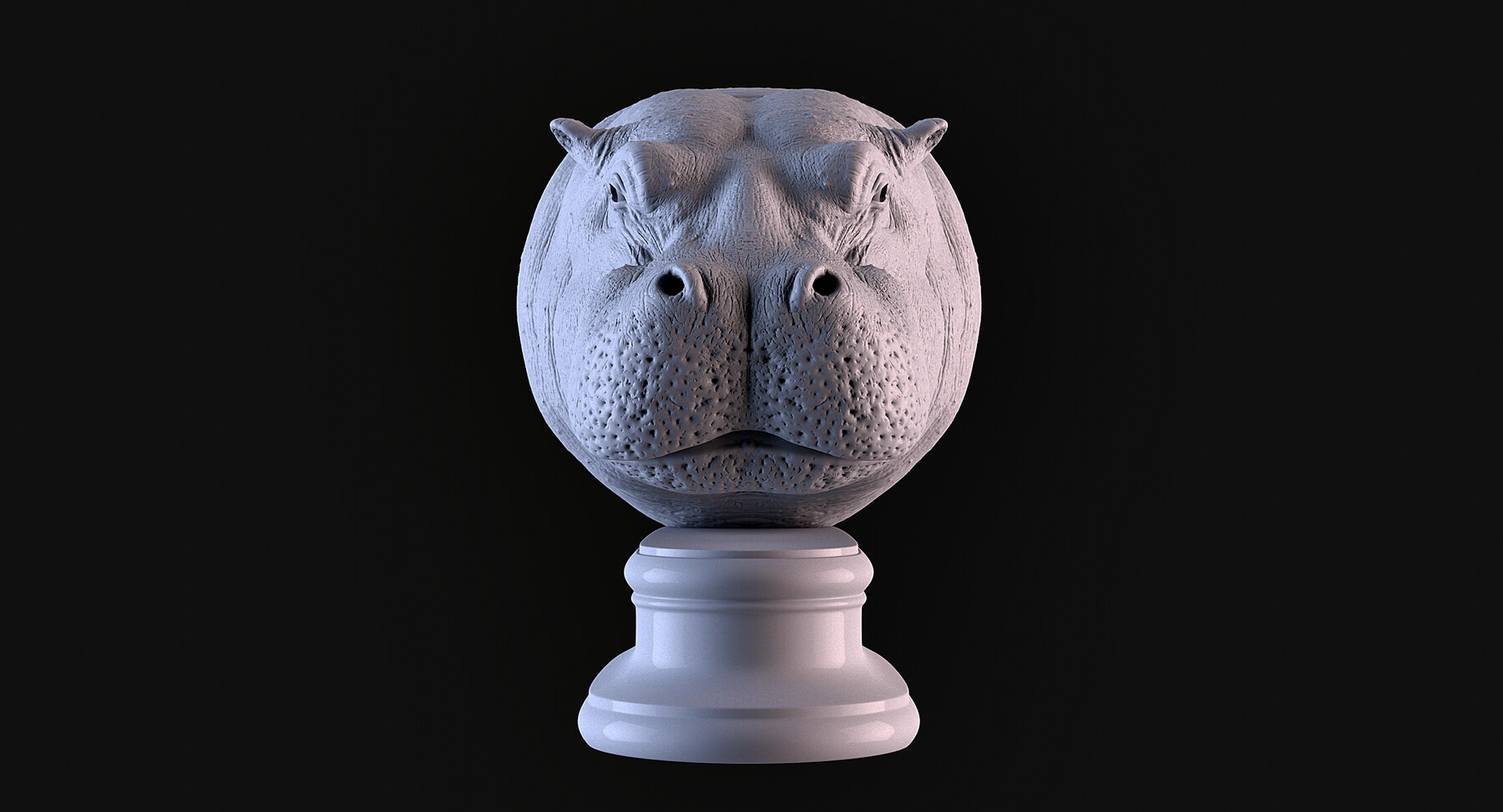 ArtStation - Hippopotamus Head | Resources