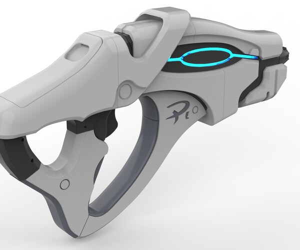 Artstation Scorpion Blaster Mass Effect Printable 3d Model Stl 2769