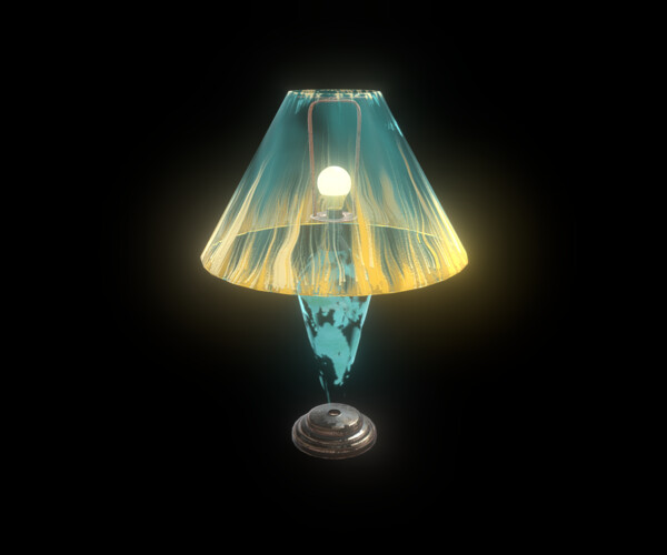 ArtStation - Table Lamp | Game Assets