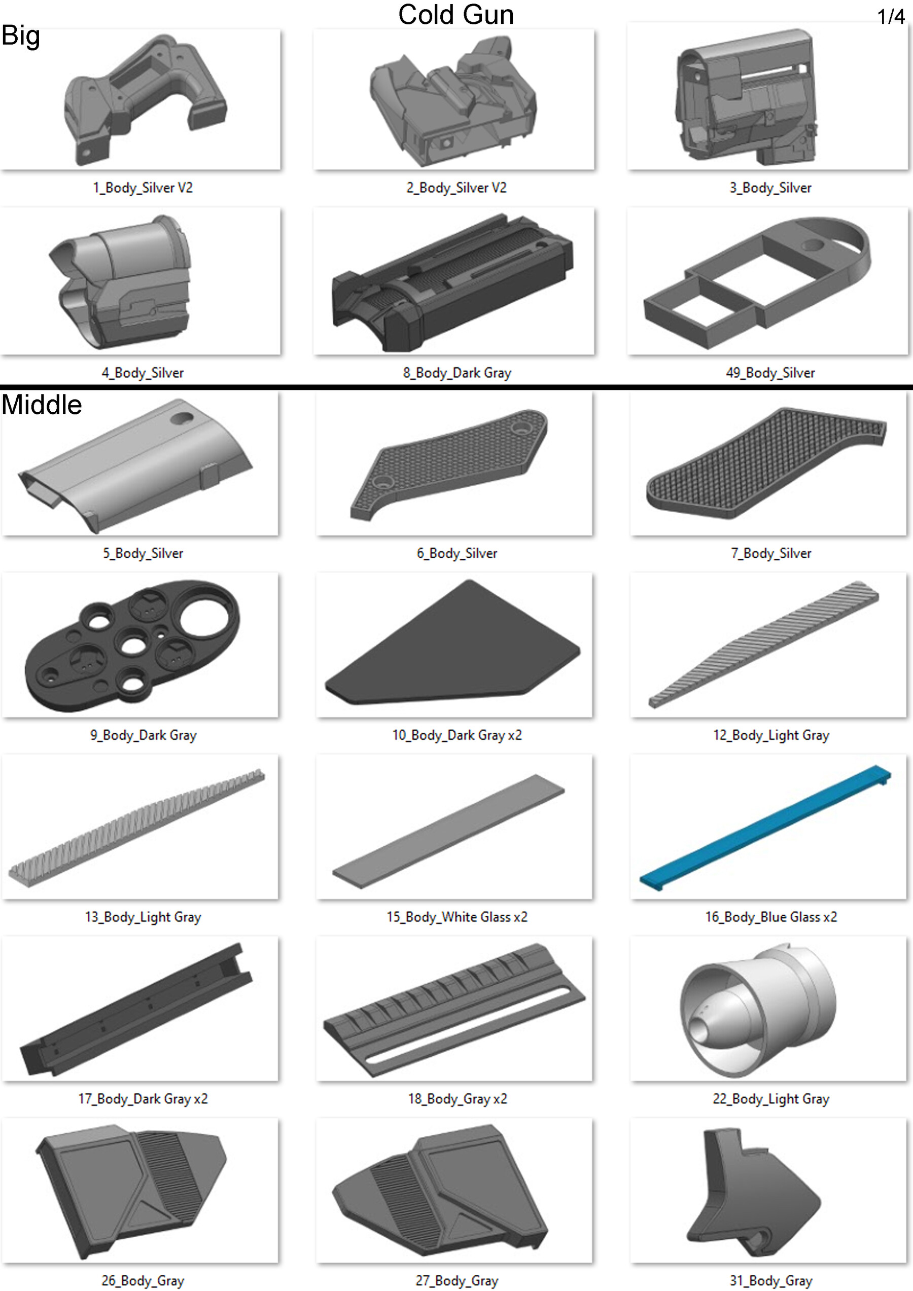 ArtStation - COLD GUN - LEGENDS OF TOMORROW - PRINTABLE 3D MODEL - STL ...