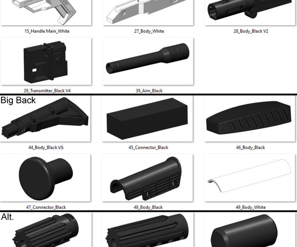 ArtStation - F11D - STAR WARS - PRINTABLE 3D MODEL - STL FILES | Resources