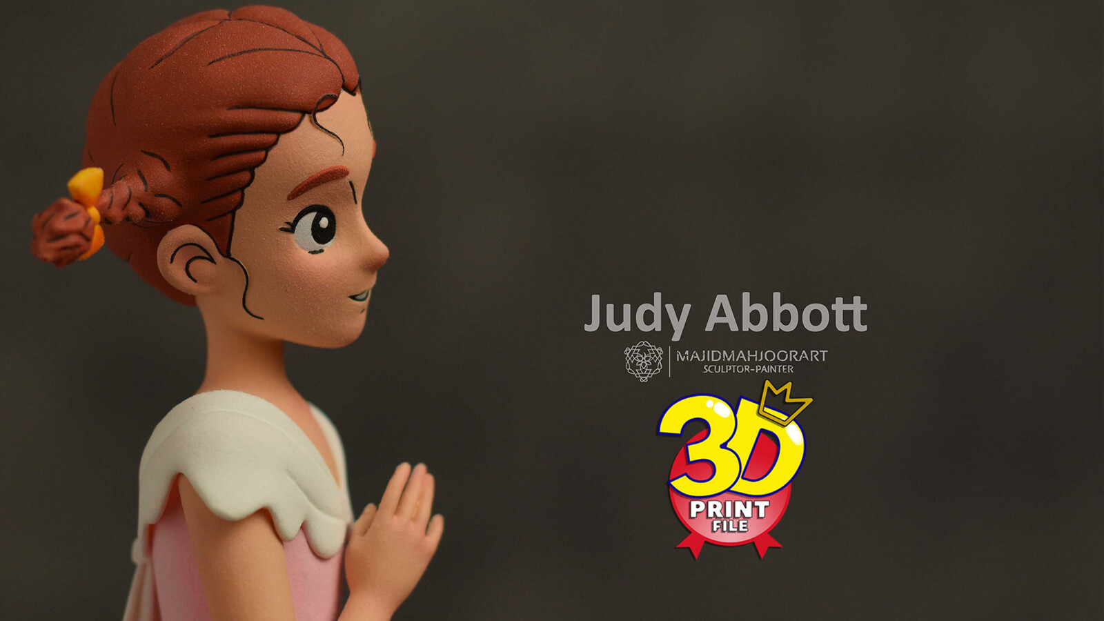 ArtStation - Judy Abbott 3d print model ( ready for 3D print ) with UV ...