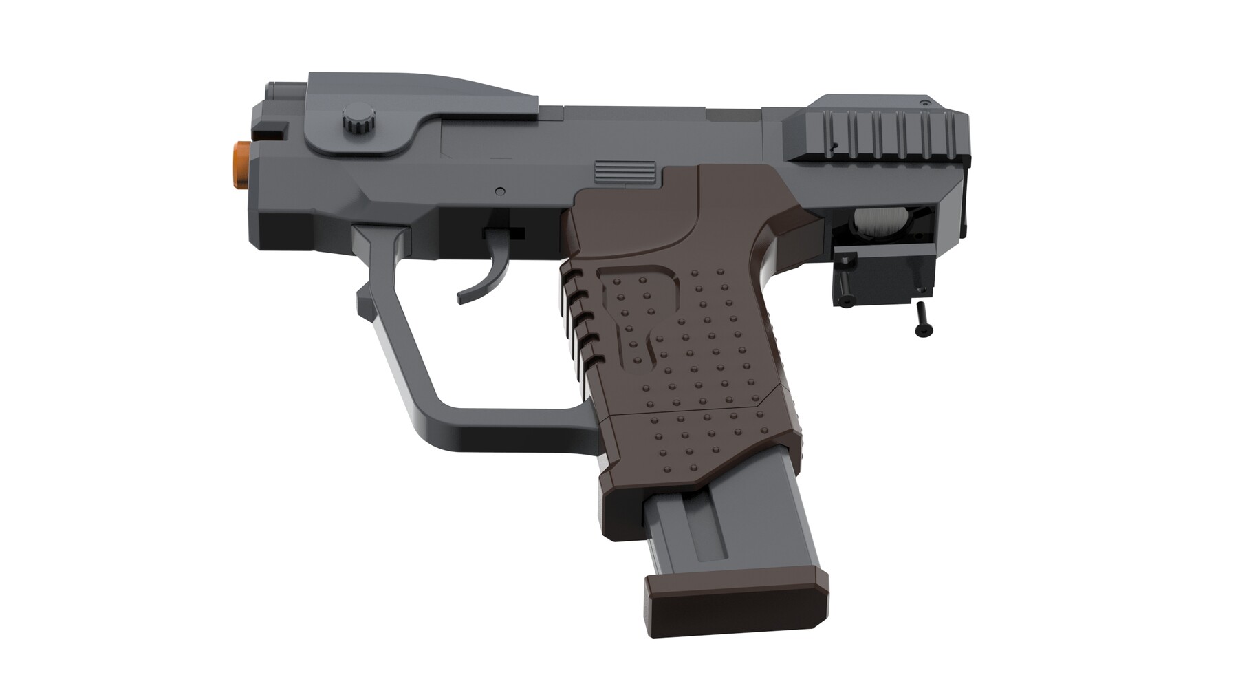 ArtStation - M6D MAGNUM - HALO - PRINTABLE 3D MODEL - STL FILES | Resources