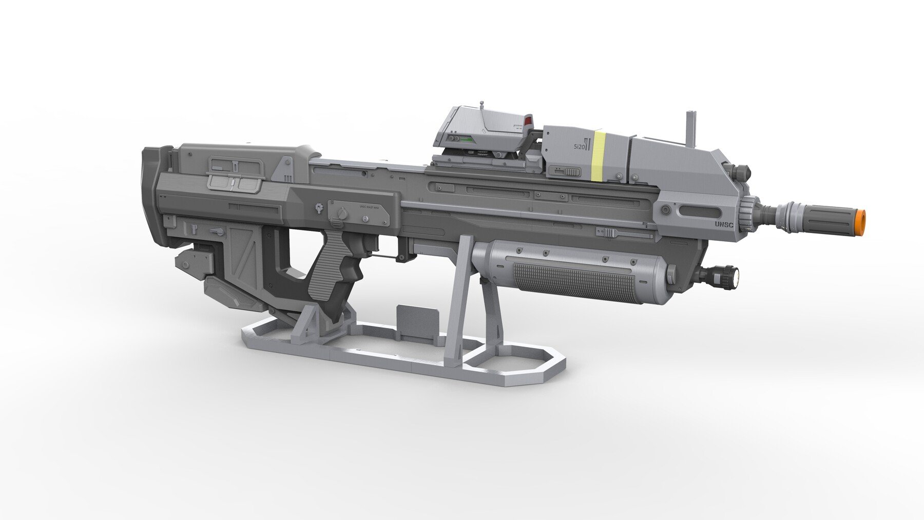 ArtStation - MA37 RIFLE - HALO - PRINTABLE 3D MODEL - STL FILES | Resources