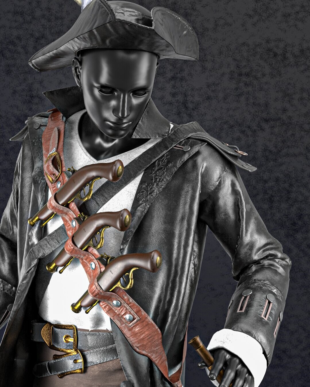 ArtStation - Pirate No.1 : Substance Painter Project | Game Assets