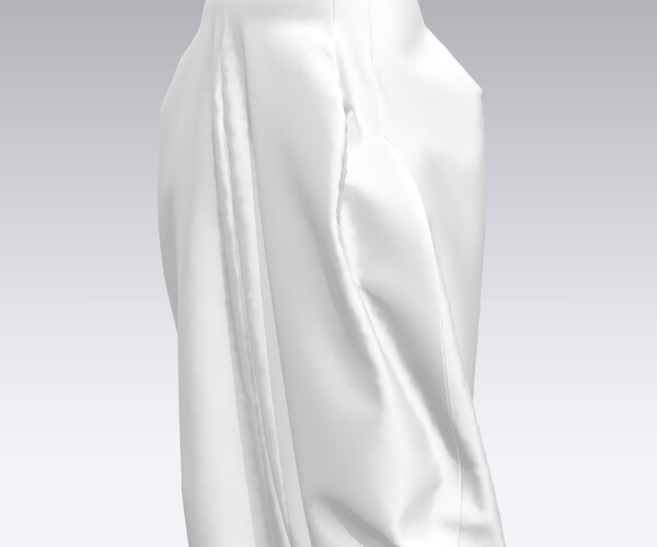 ArtStation - Dress Outfits MD CLO 3D zprj project files 3D model | Game ...