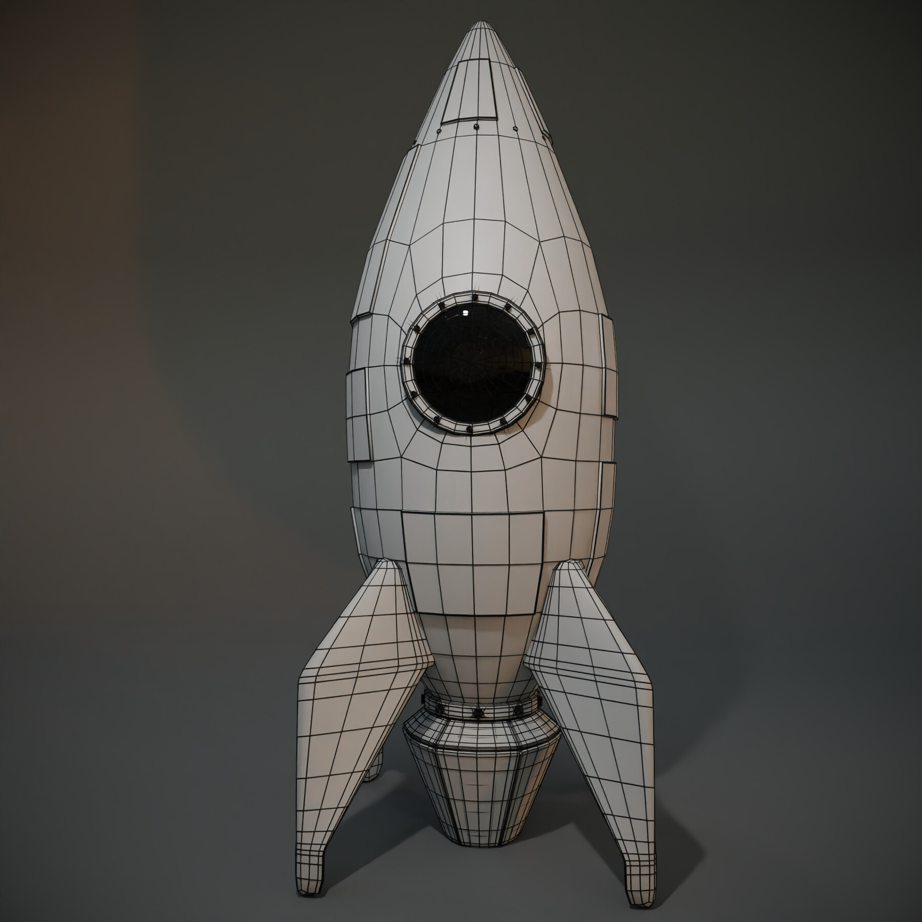 ArtStation - stylized rocket | Game Assets