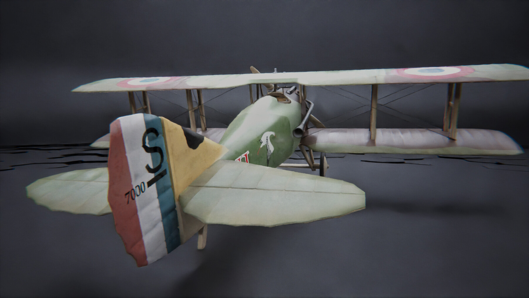 ArtStation - Spad XIII - 3d model | Resources