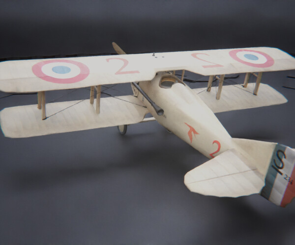 ArtStation - Spad XIII - 3d model | Resources