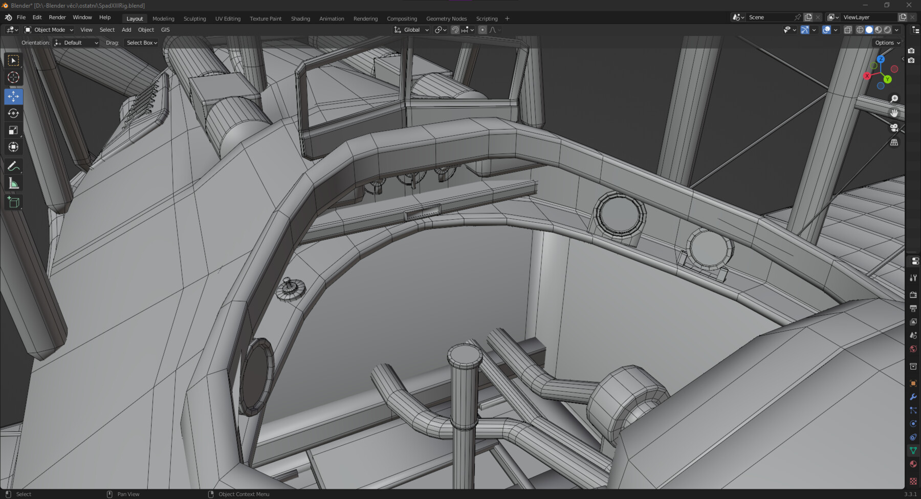 ArtStation - Spad XIII - 3d model | Resources