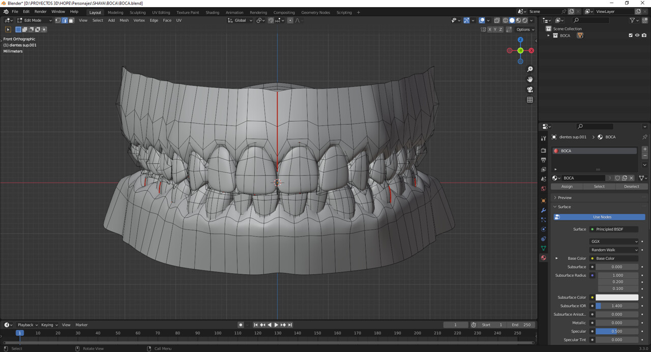 ArtStation - BOCA SIMPLE LOW POLY 3D | Game Assets