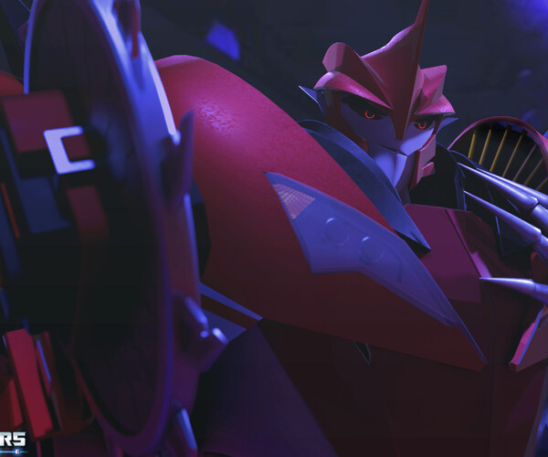 ArtStation - [TRANSFORMERS:PRIME] -Rigged character- KNOCKOUT 3Dmodel ...