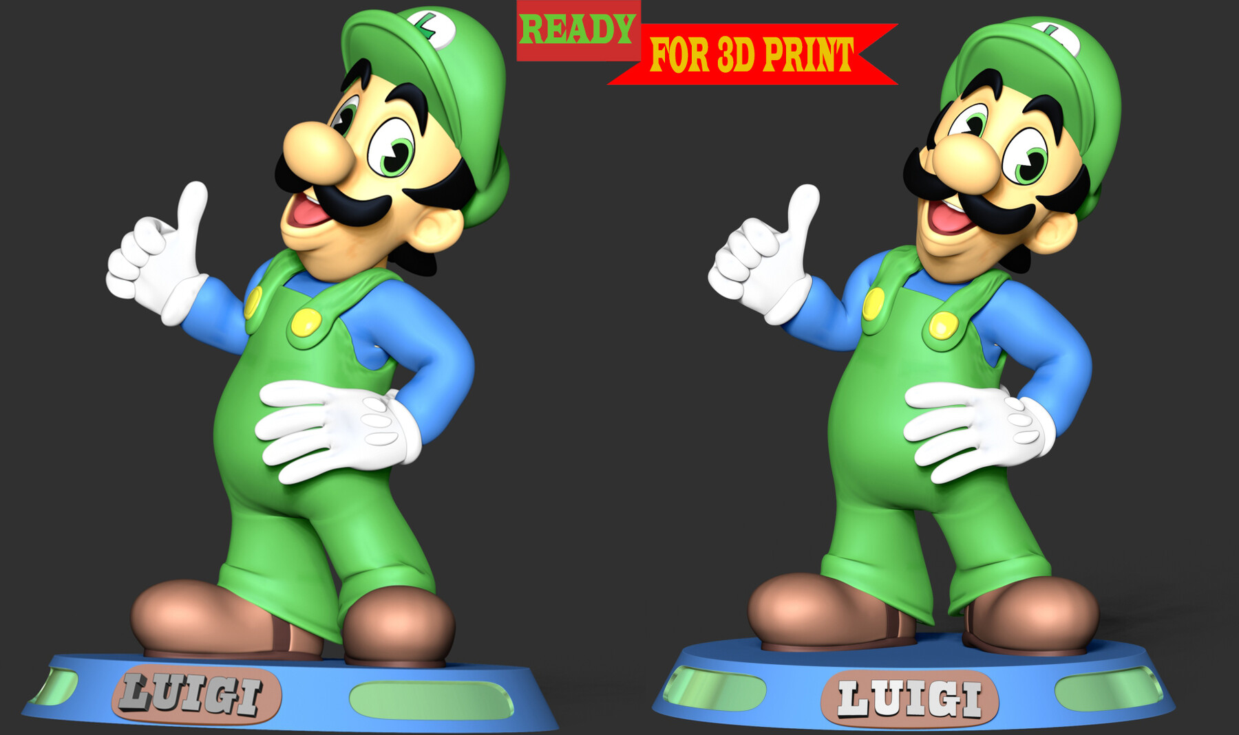 ArtStation - Luigi - Super Mario Bros | Resources