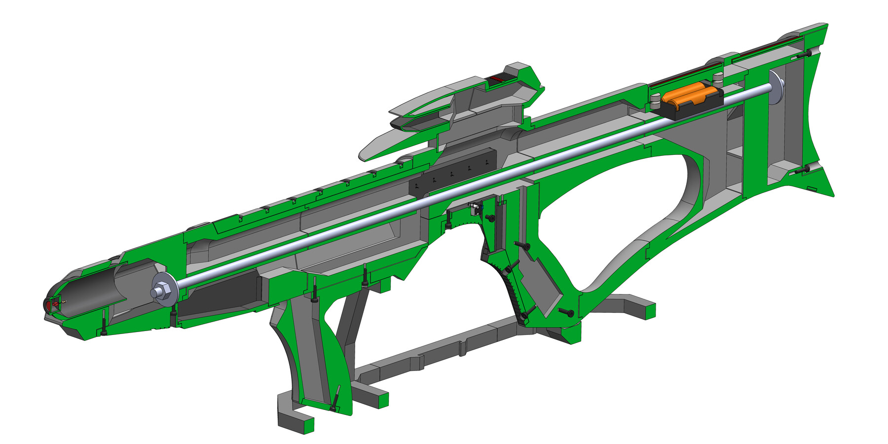 ArtStation - EVA PHASER RIFLE - STAR TREK - PRINTABLE 3D MODEL - STL ...