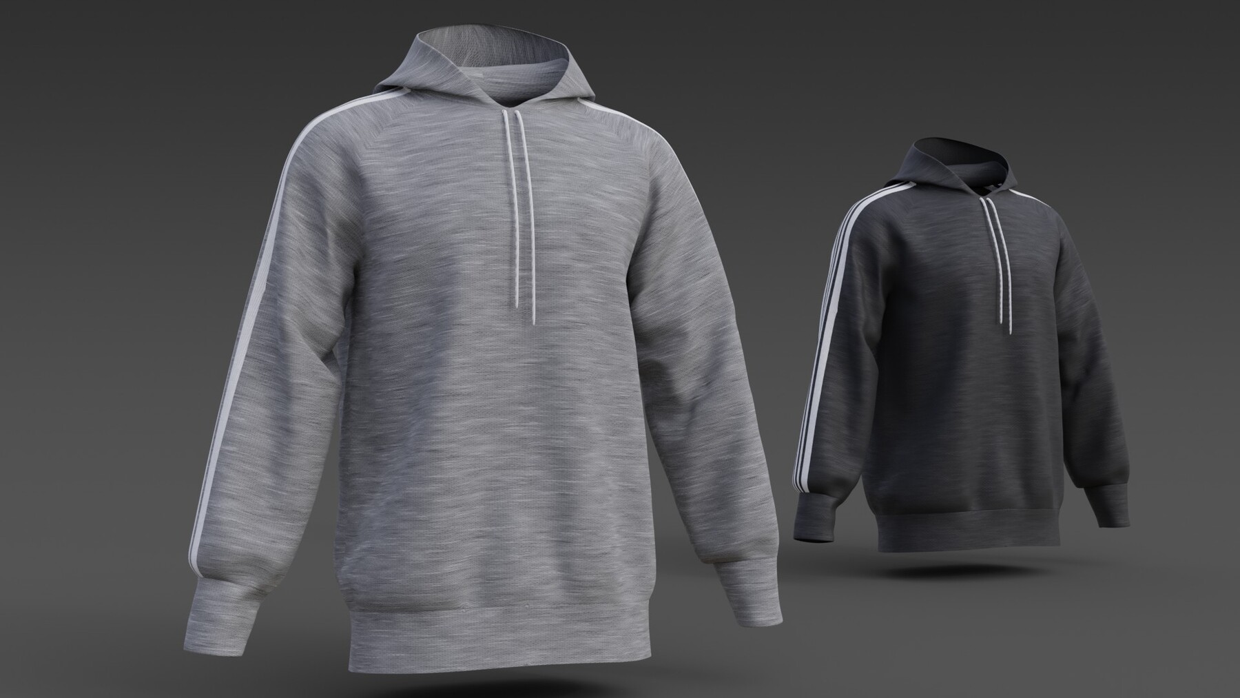 ArtStation - Male Hoodie Sweatshirts 3D Model | Resources