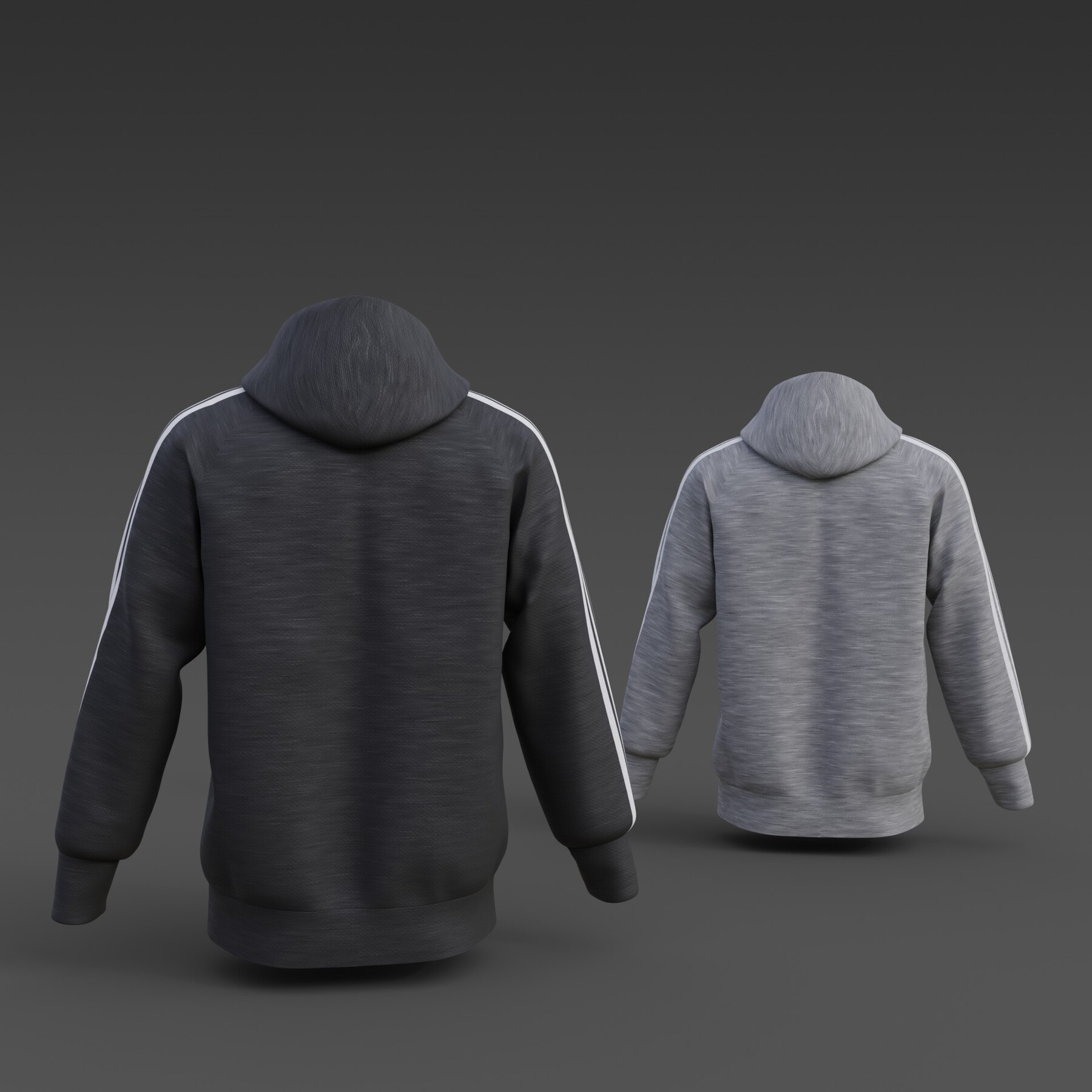 ArtStation - Male Hoodie Sweatshirts 3D Model | Resources