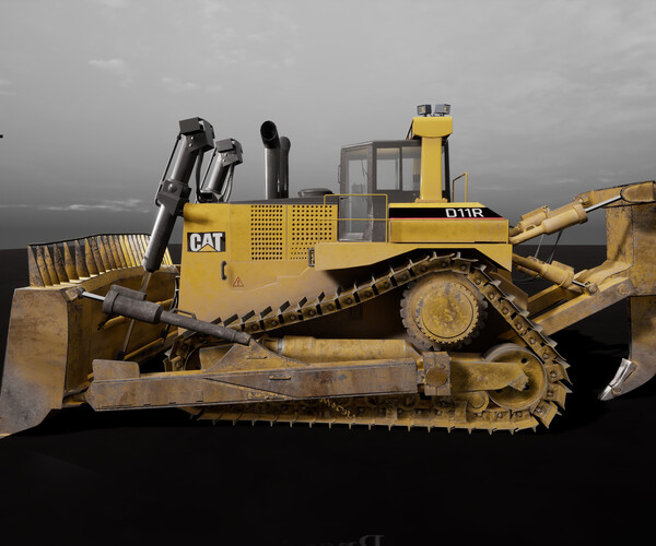 ArtStation - Catarpillar D11 | Game Assets