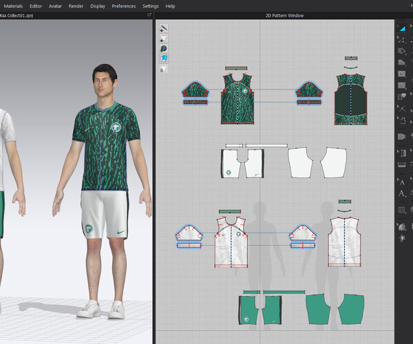ArtStation - KSA 22 AWAY & Home JERSEY WORLD CUP 2022 - Zprj Fbx Obj ...