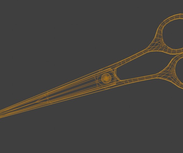 ArtStation - Surgical Scissors 3D Model | Game Assets
