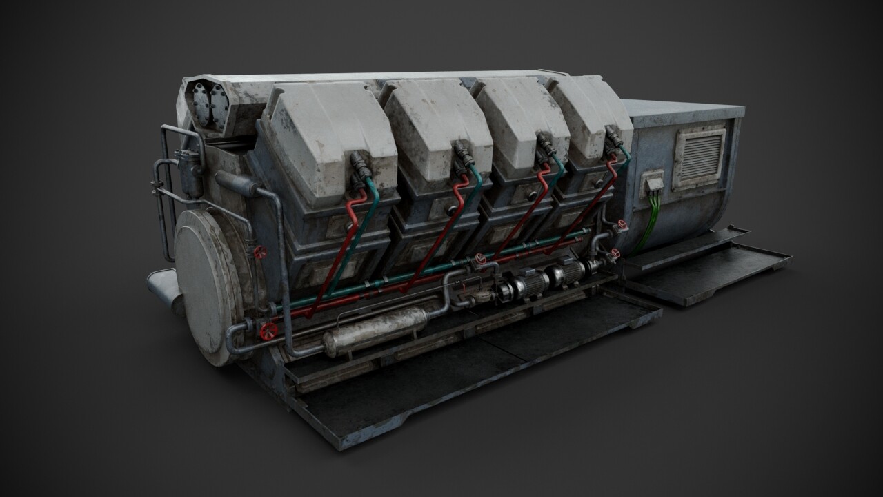 ArtStation - Machinery devices pack Vol1 | Resources