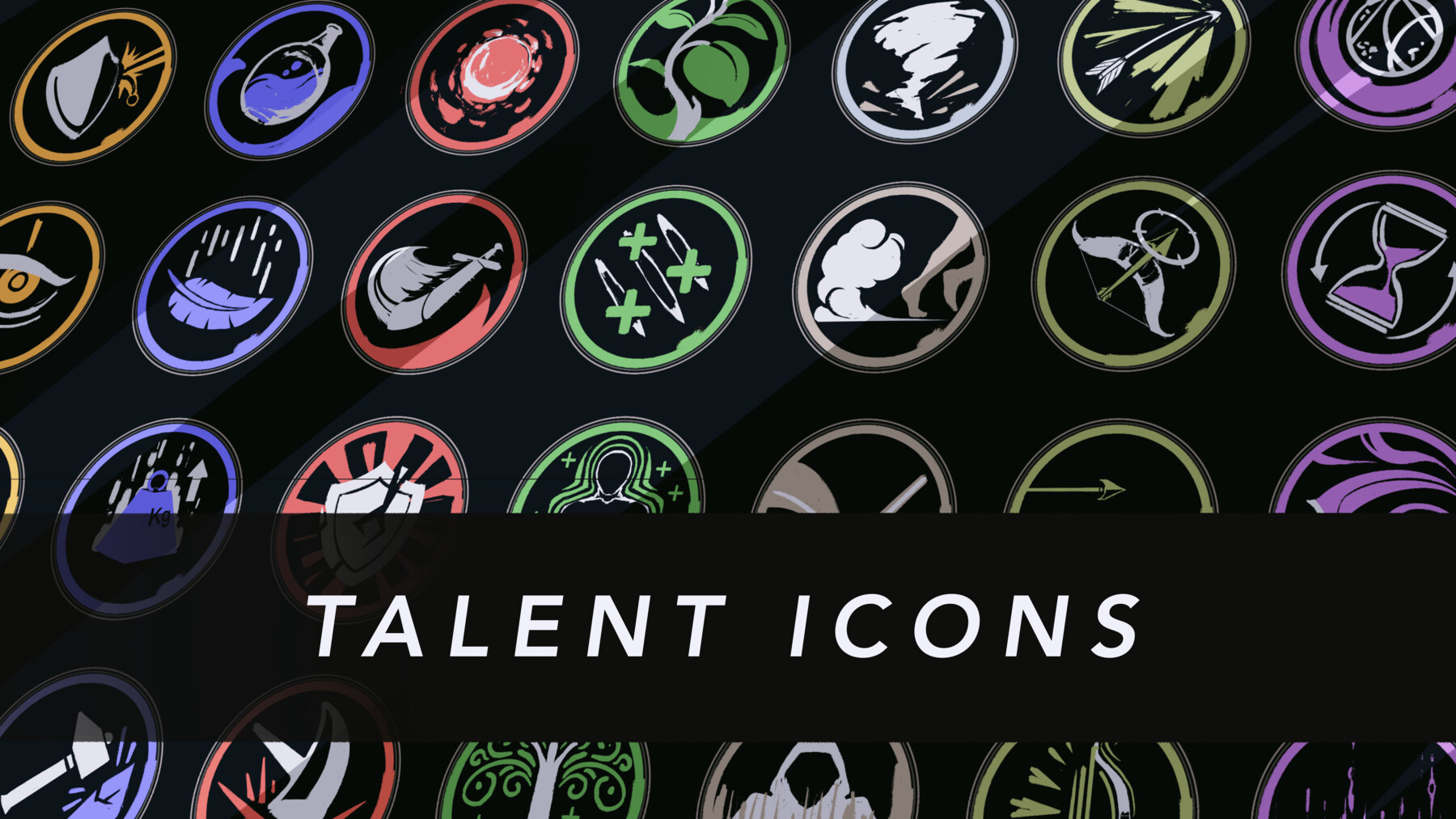 ArtStation - Adventure talent icon pack | Game Assets