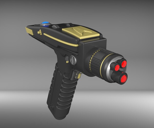 ArtStation - DISCOVERY PHASER - STAR TREK - PRINTABLE 3D MODEL - STL FILES | Resources