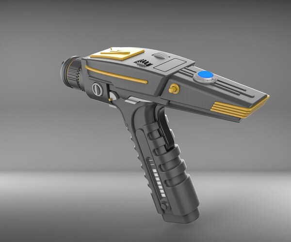 ArtStation - DISCOVERY PHASER - STAR TREK - PRINTABLE 3D MODEL - STL FILES | Resources